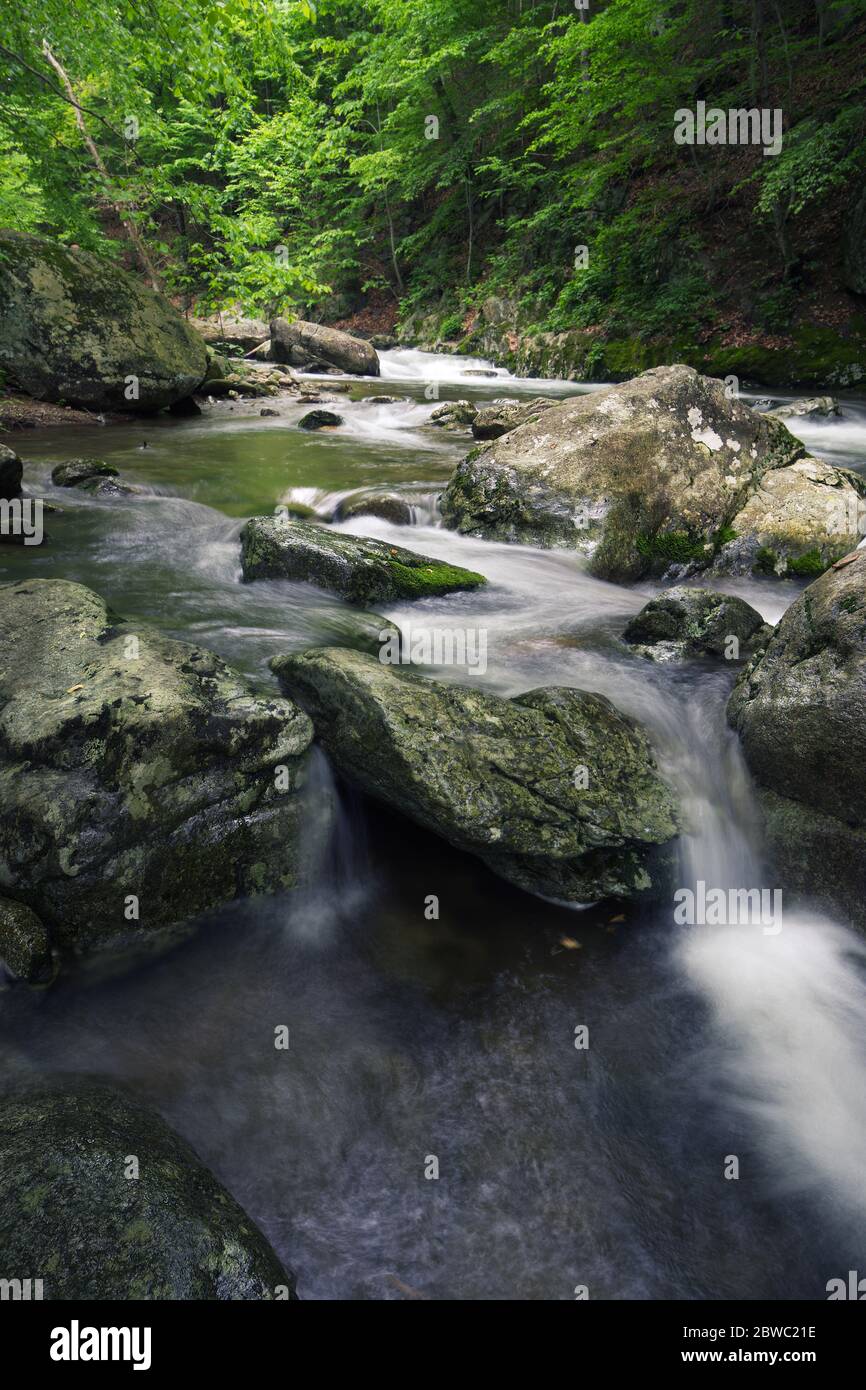 Fast moving water stream hi-res stock photography and images - Alamy