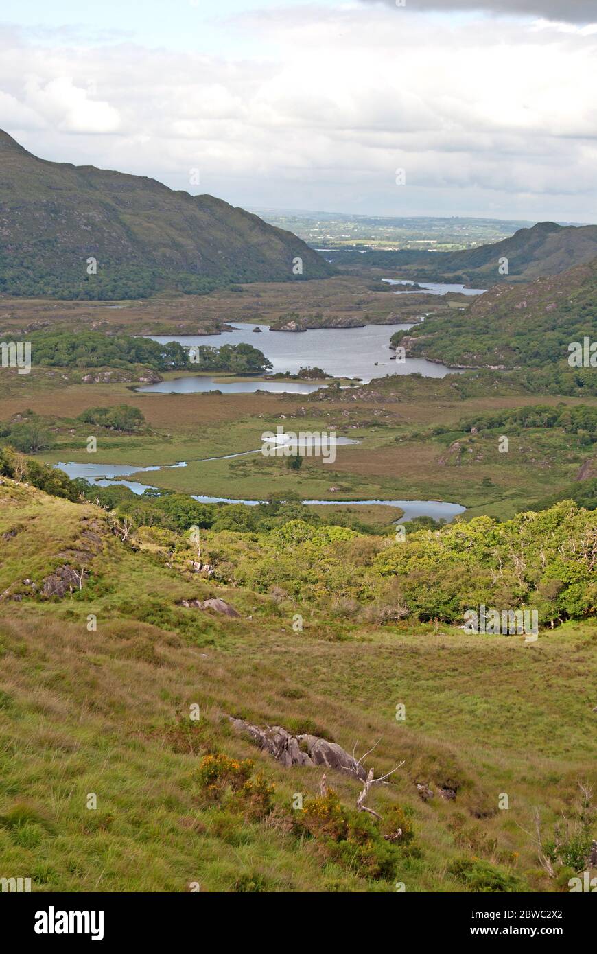 'Ladies View', Killarney National Park, Kerry, Ireland Stock Photo - Alamy