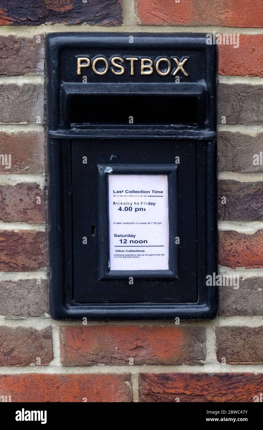 Historical postal mailbox hi-res stock photography and images - Alamy