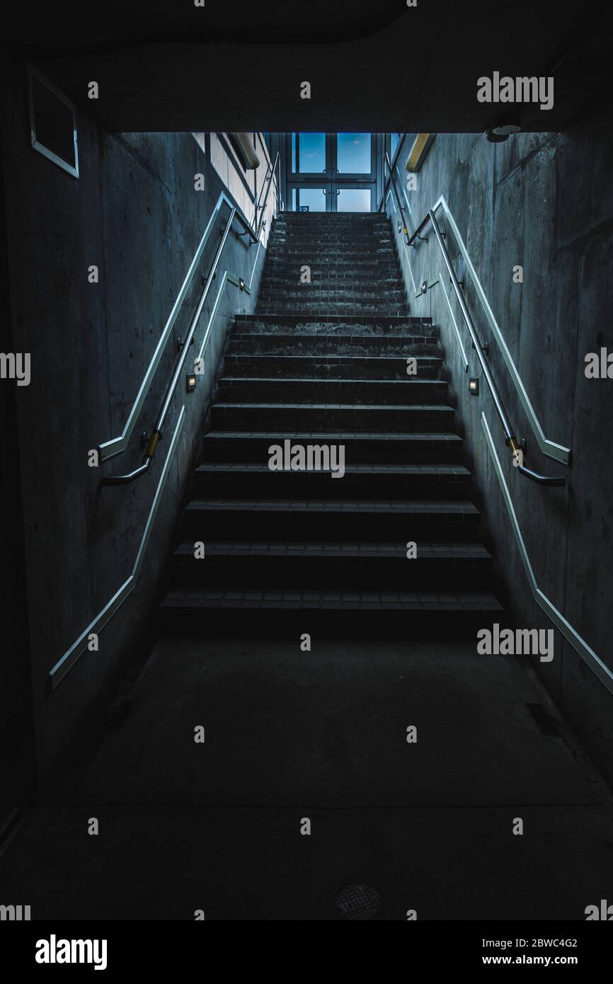 Underground passage at a train station Stock Photo - Alamy