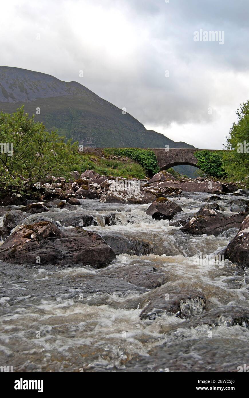 An old stone bridge Killarney National Park, Ireland Stock Photo - Alamy