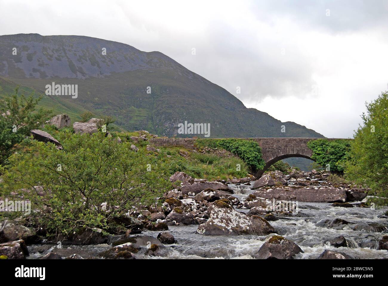 An old stone bridge Killarney National Park, Ireland Stock Photo - Alamy