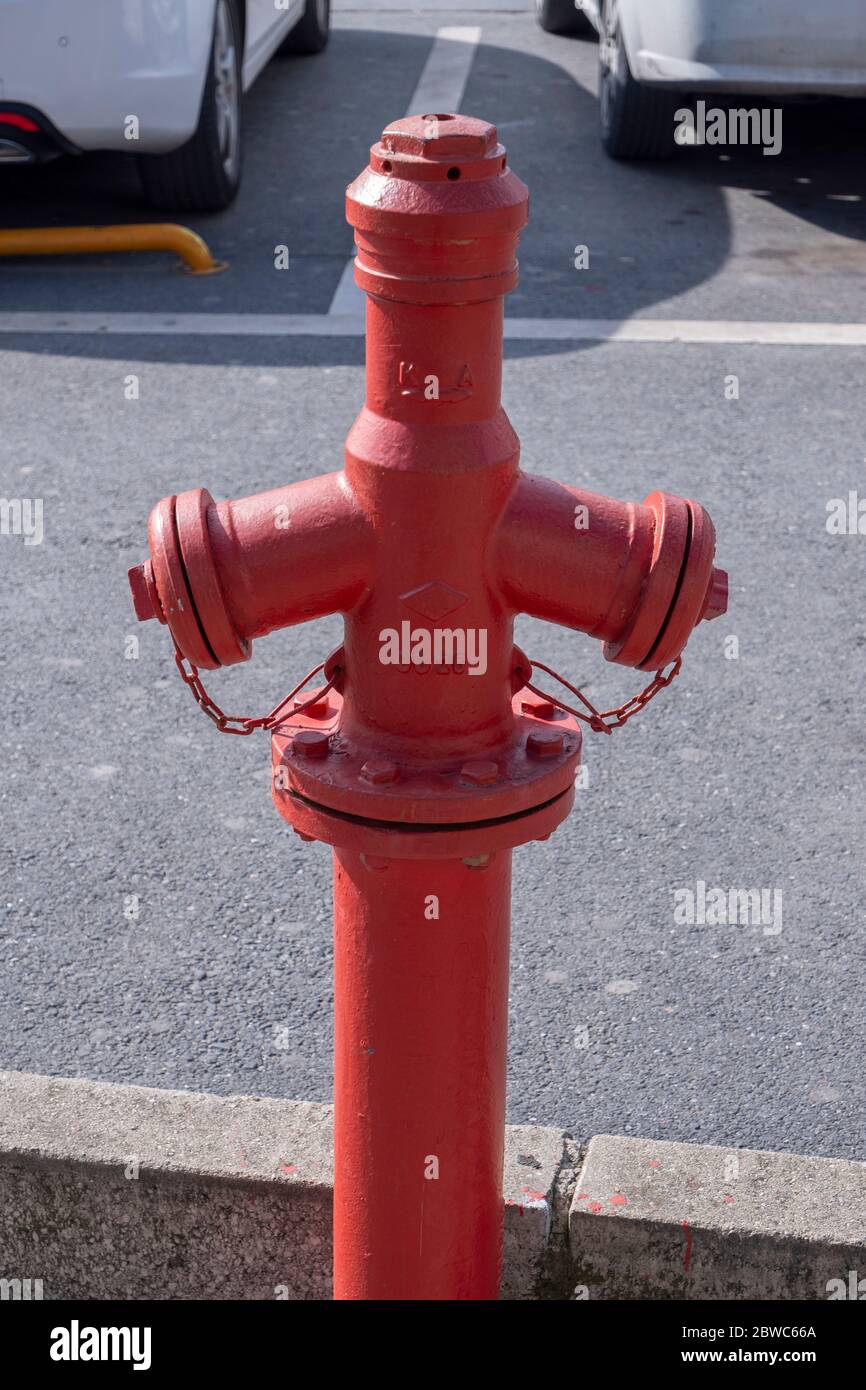 Firefighter hose pipe hi-res stock photography and images - Alamy