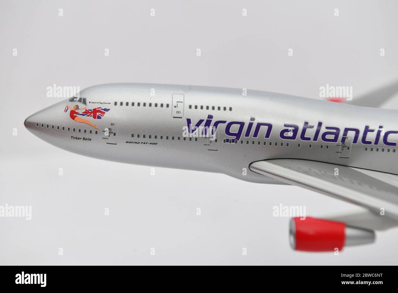 Jfox Model Airliners Virgin Atlantic Airways Boeing 747