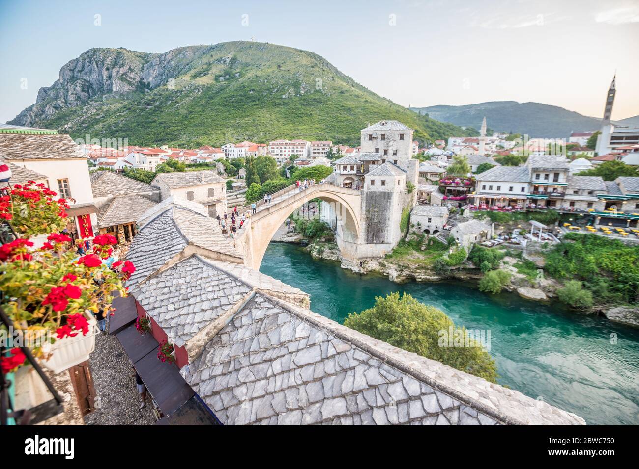The Famous mostar bridge Stock Photo - Alamy