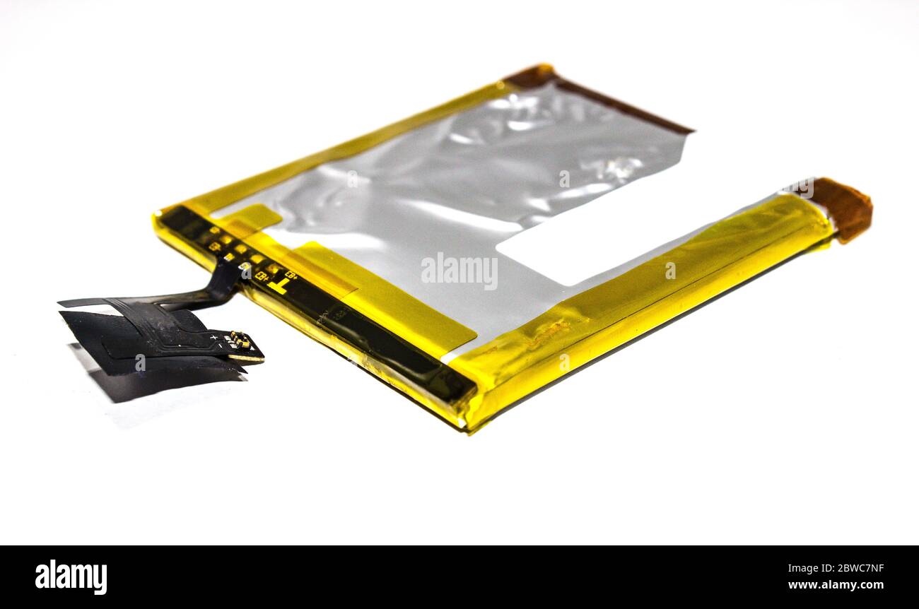 A picture of mobile battery Stock Photo - Alamy
