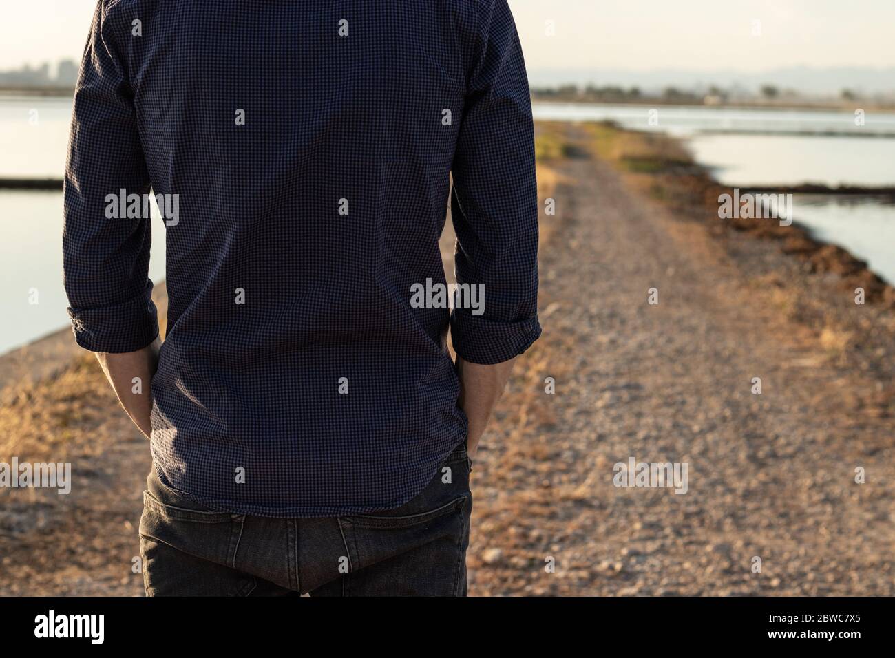 Hands in the back pocket hi-res stock photography and images - Alamy