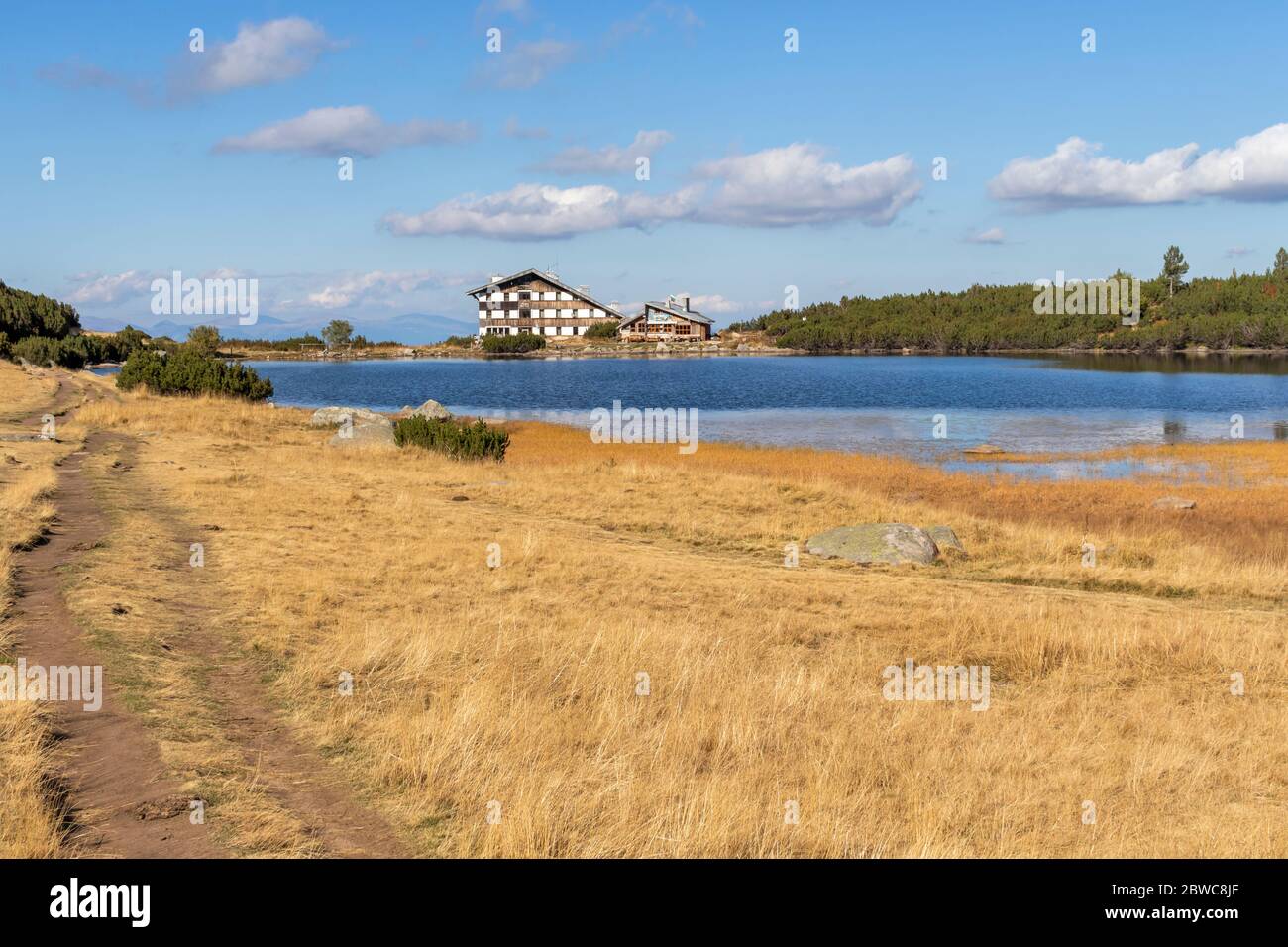 Amazing Landscape around Bezbog Lake, Pirin Mountain, Bulgaria Stock ...