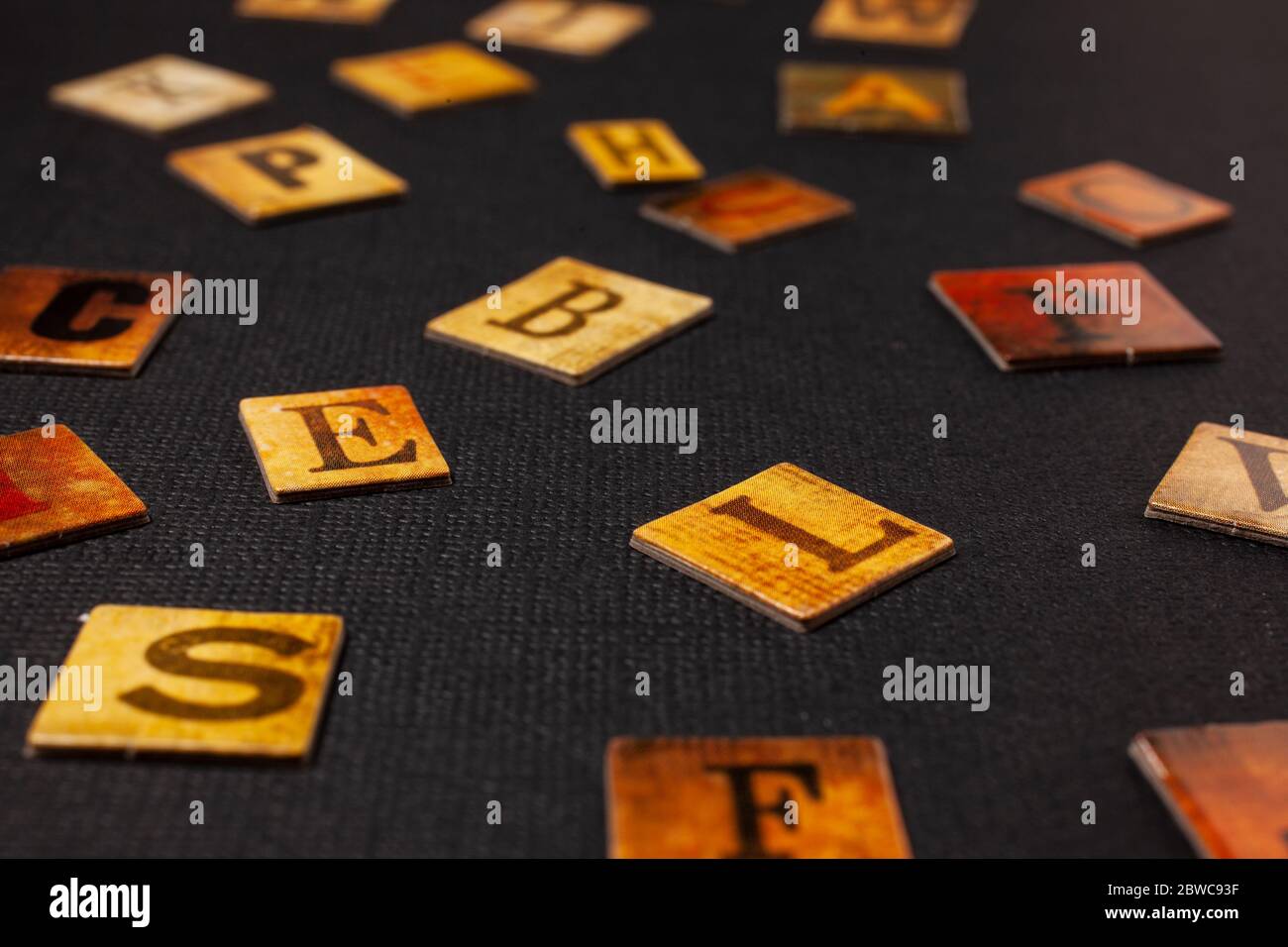 Conversation alphabet hi-res stock photography and images - Alamy
