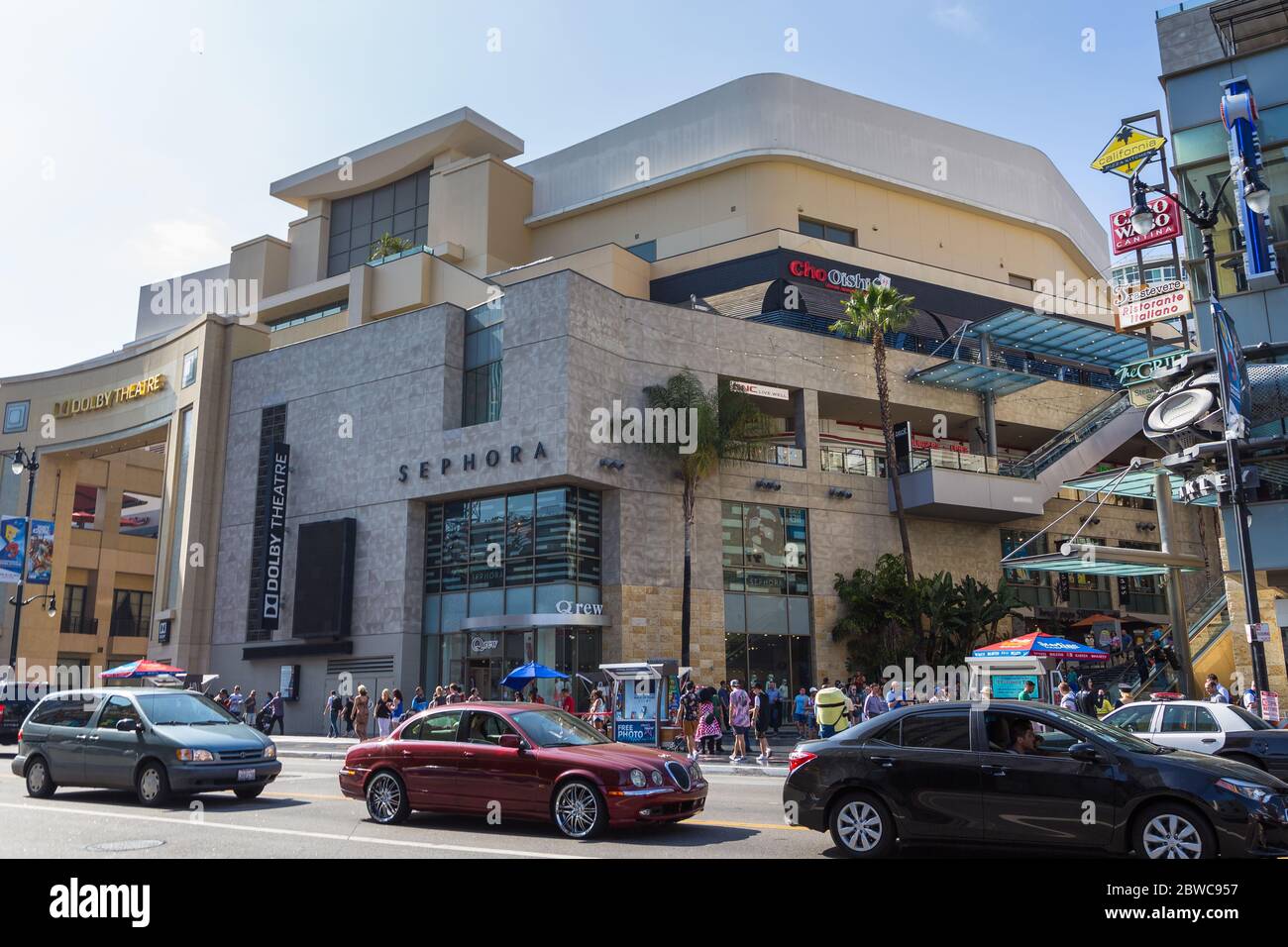 Los Angeles, Hollywood, USA- 10 June 2015: Dolby Theater at Hollywood ...