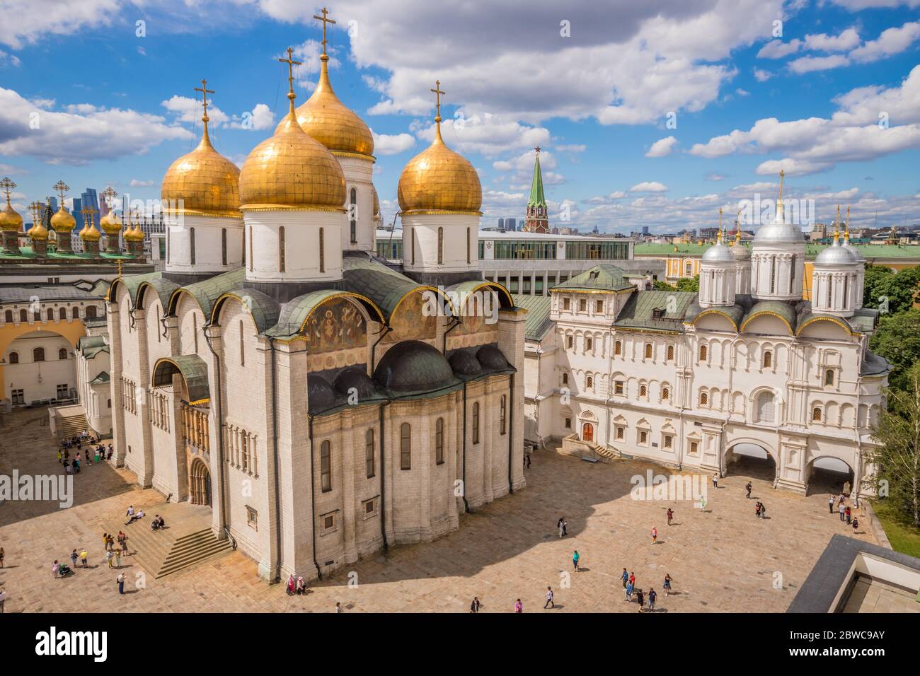 Moscow cathedral archangel hi-res stock photography and images - Alamy