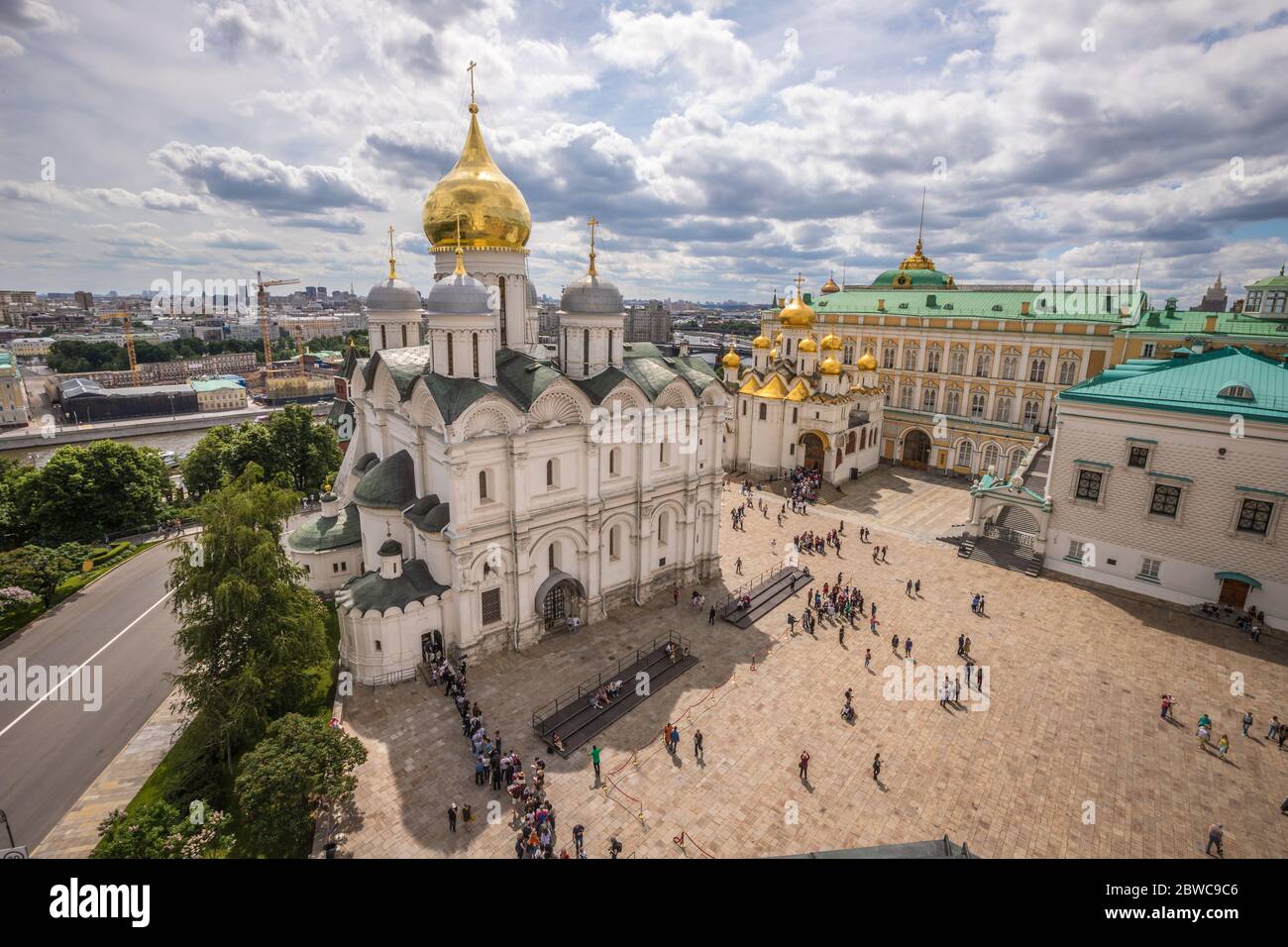 Inside Kremlin churches Moscow Stock Photo - Alamy