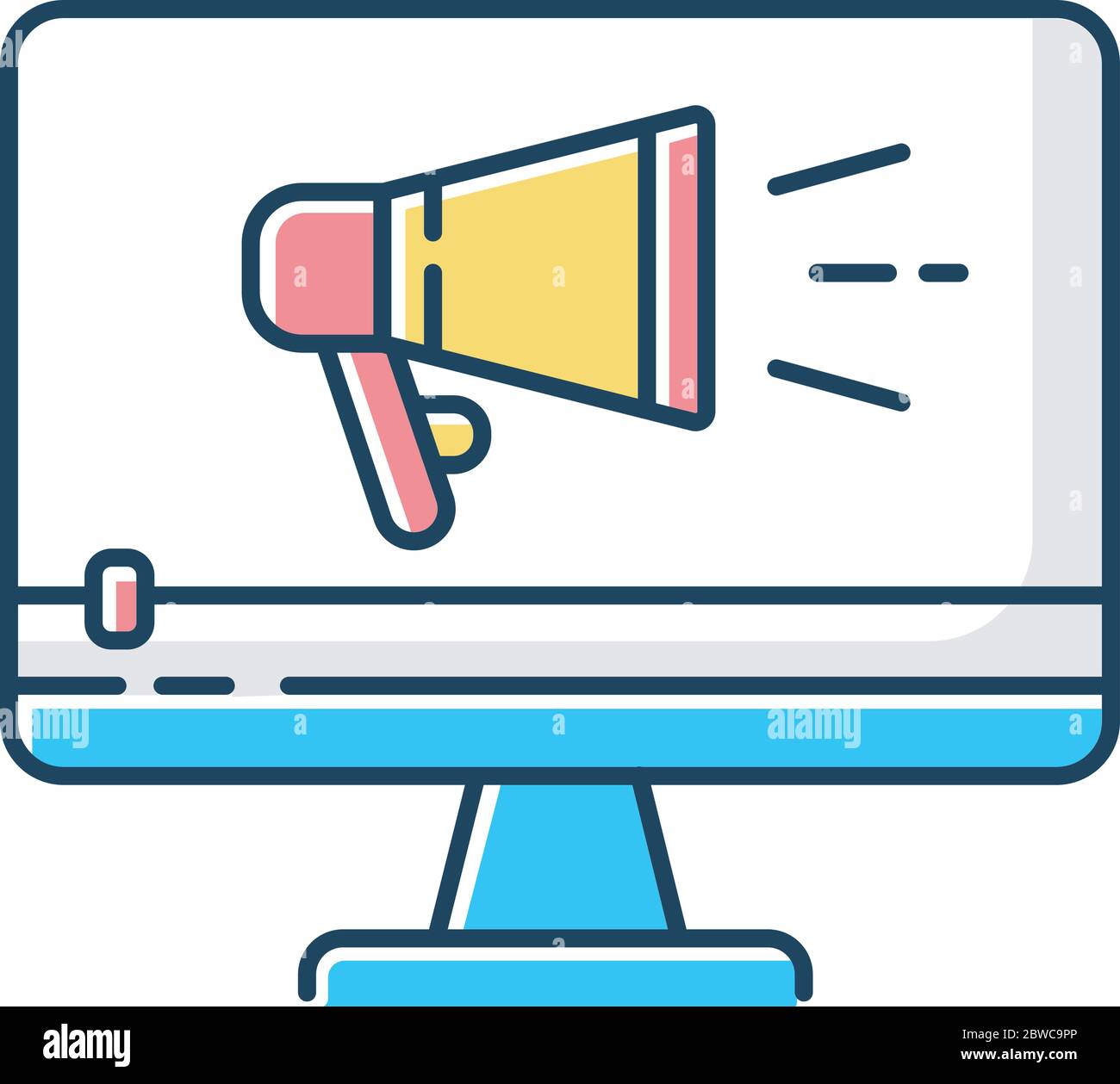 Making television advert advertisement Stock Vector Images - Alamy