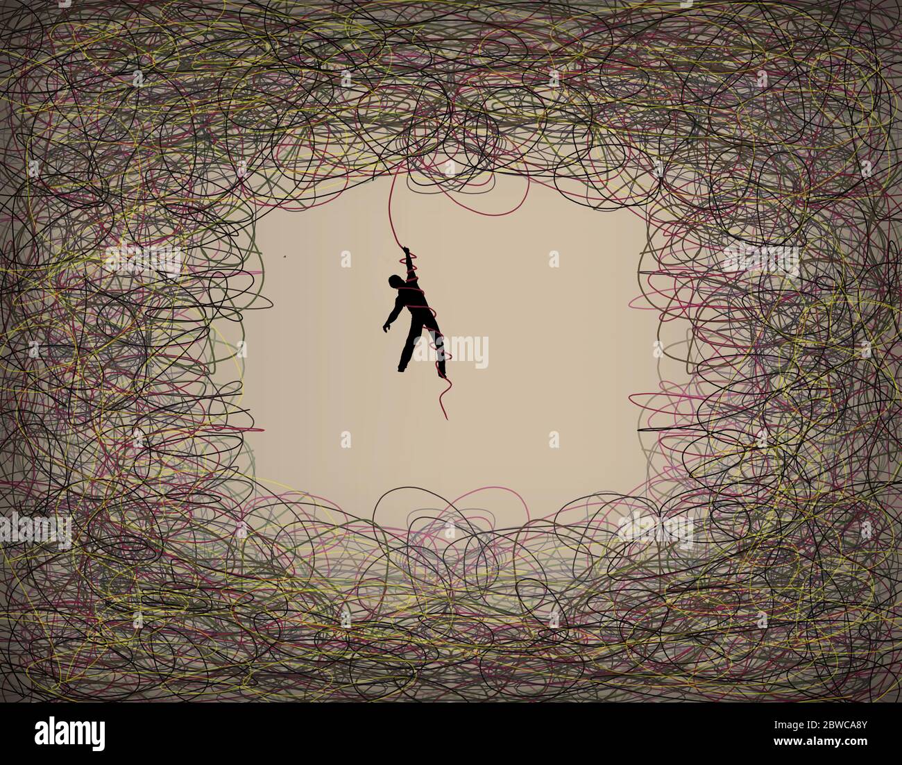 Pulling wire rope hi-res stock photography and images - Alamy