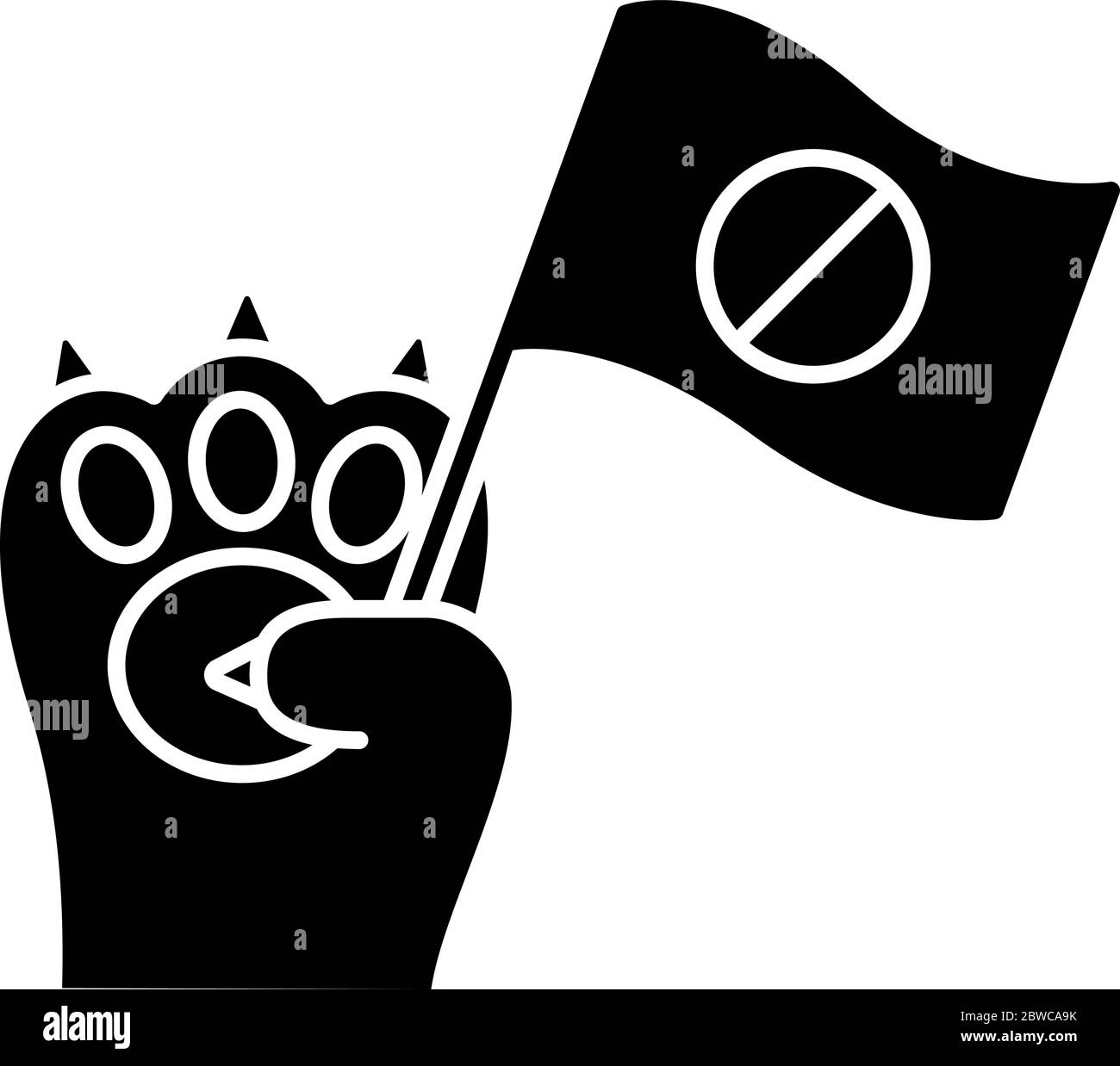 Rescue animal logo Black and White Stock Photos & Images - Alamy