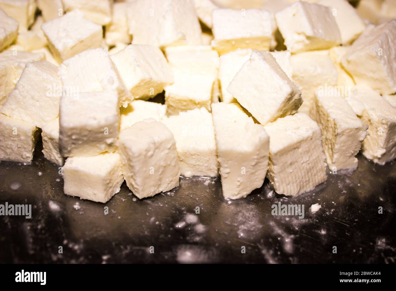 A picture of paneer recipe Stock Photo - Alamy