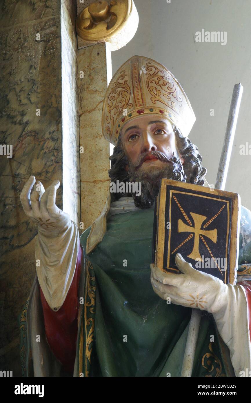 Saint augustine statue hi-res stock photography and images - Alamy