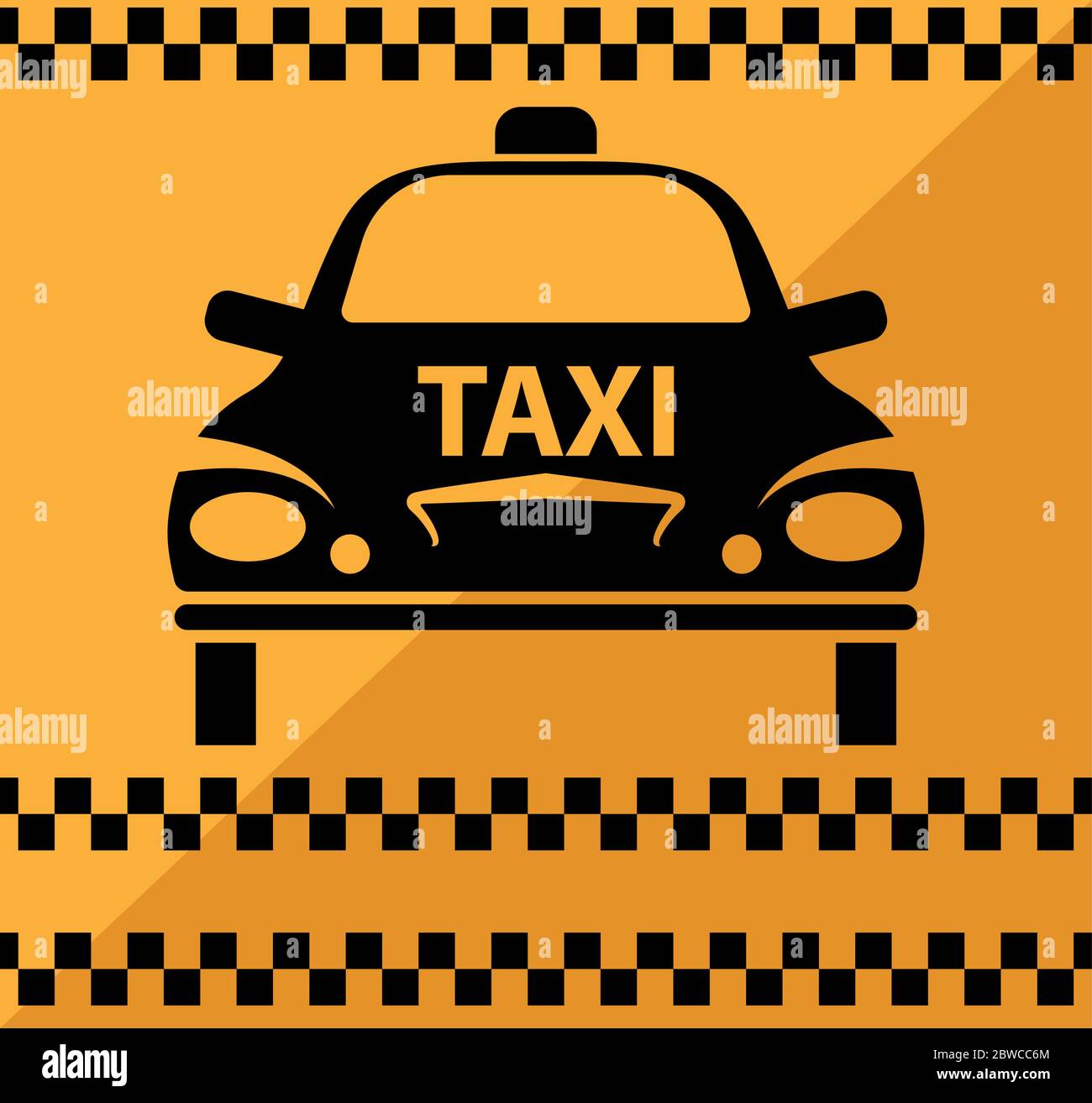 Taxi Icon Symbol Vector Illustration Stock Vector Image & Art - Alamy