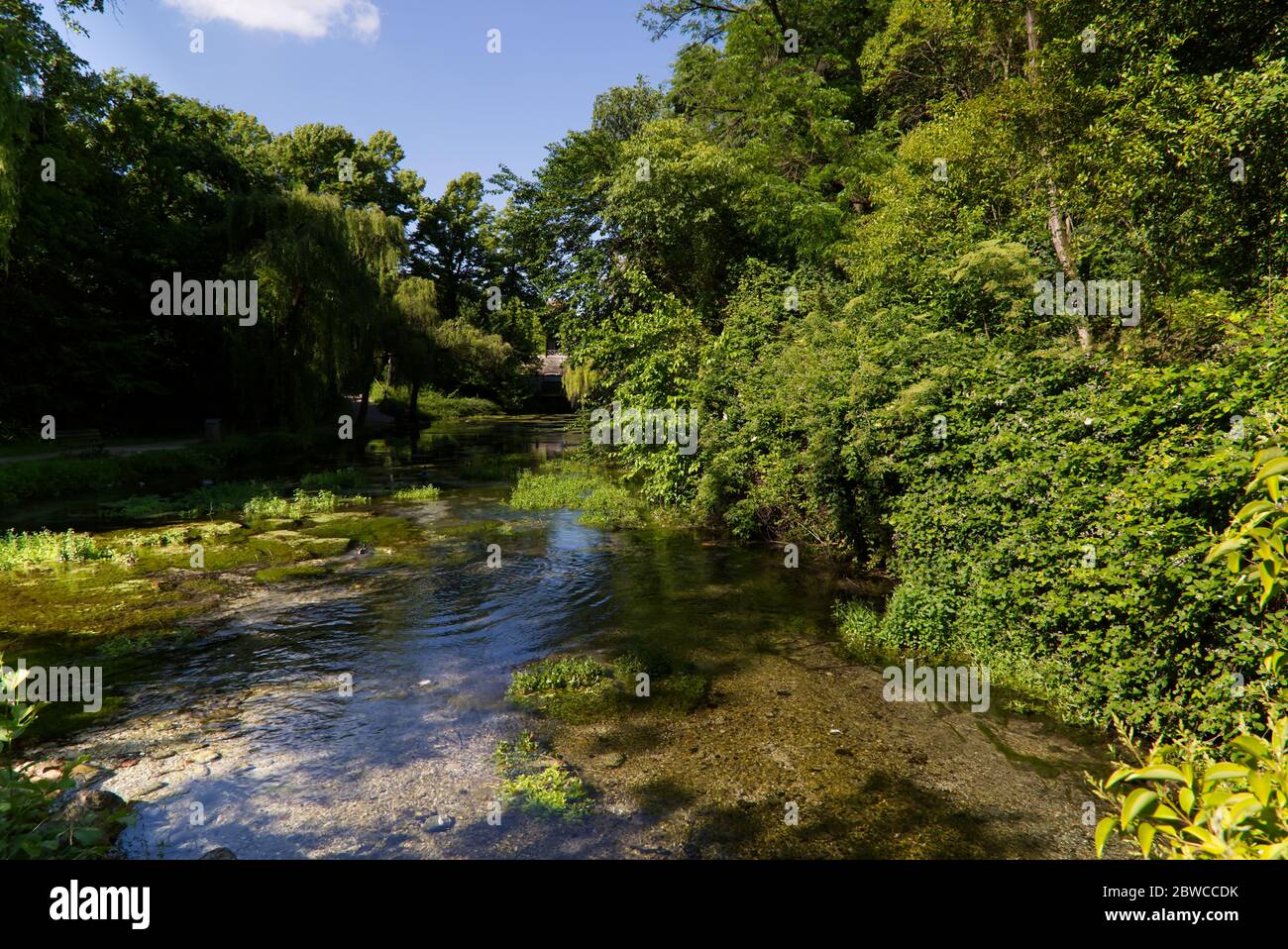 Porcia, Italy, the area of the beautiful lakes Stock Photo - Alamy