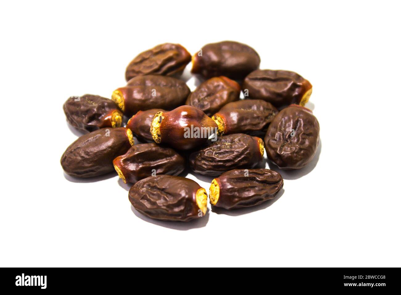 A picture of litchi seeds Stock Photo - Alamy