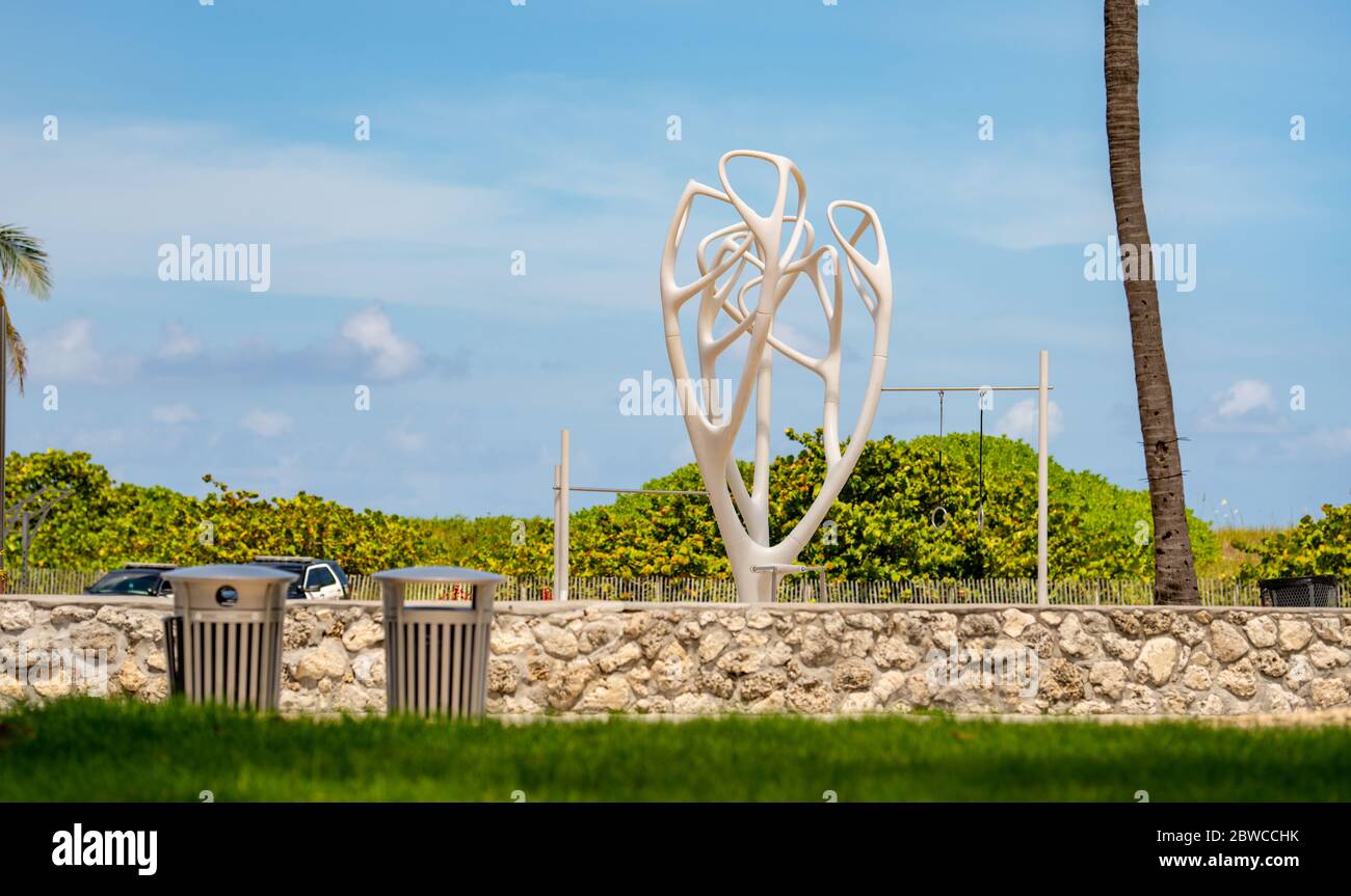 Muscle beach miami hi-res stock photography and images - Alamy