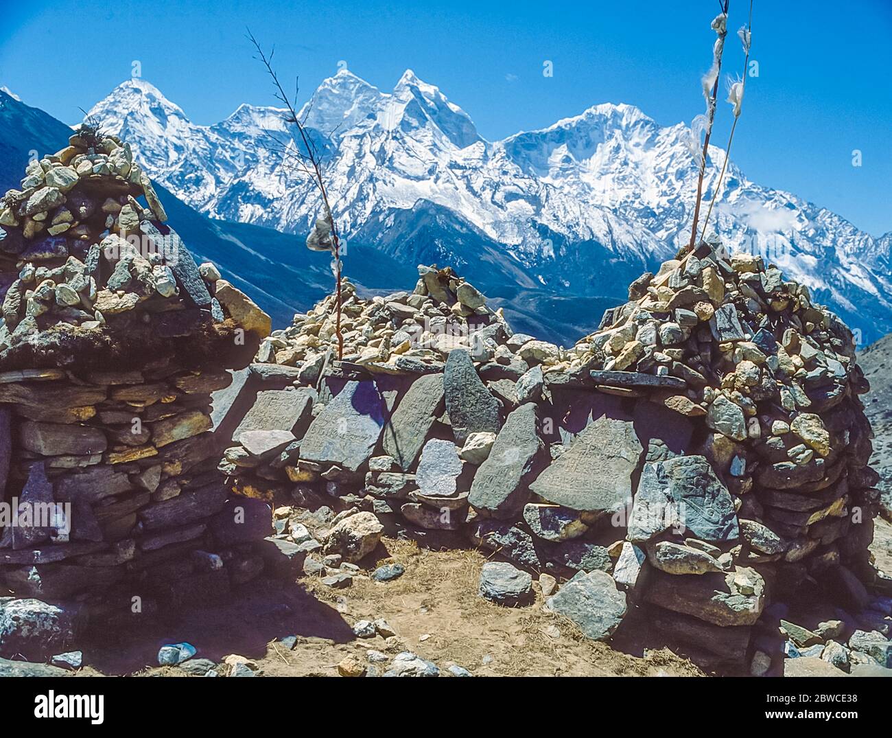 Nepal, Trekking in the Sagarmatha National Park and Mount Everest area ...