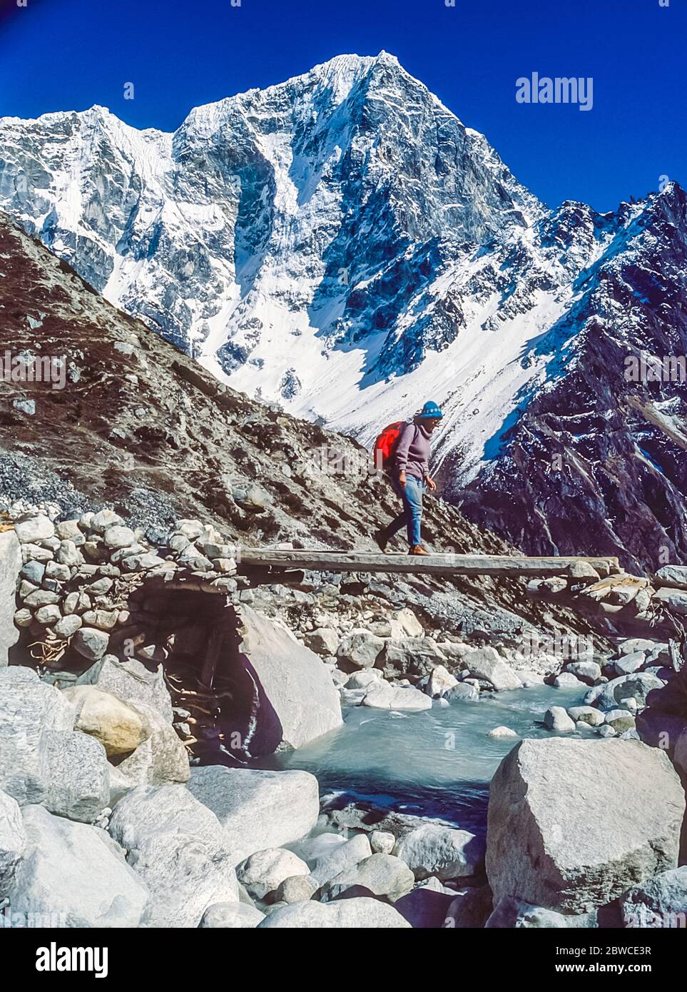 Nepal, Trekking in the Sagarmatha National Park and Mount Everest area ...