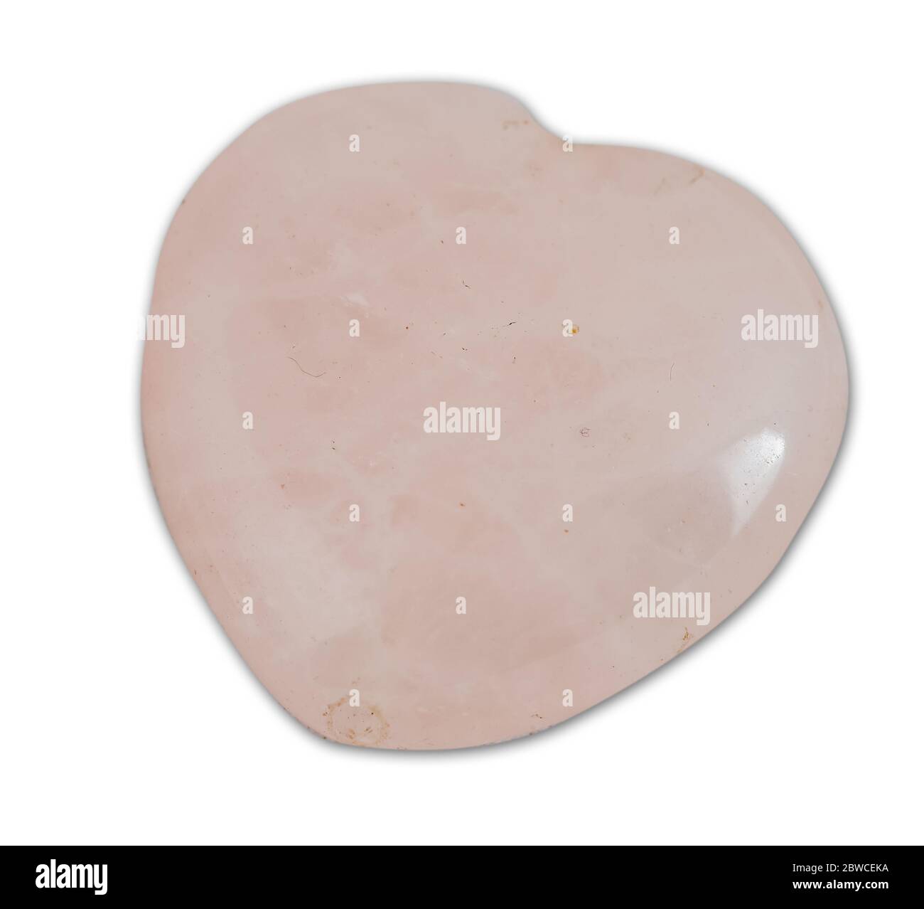 Rose Quartz Crystal Heart High Resolution Stock Photography and Images ...