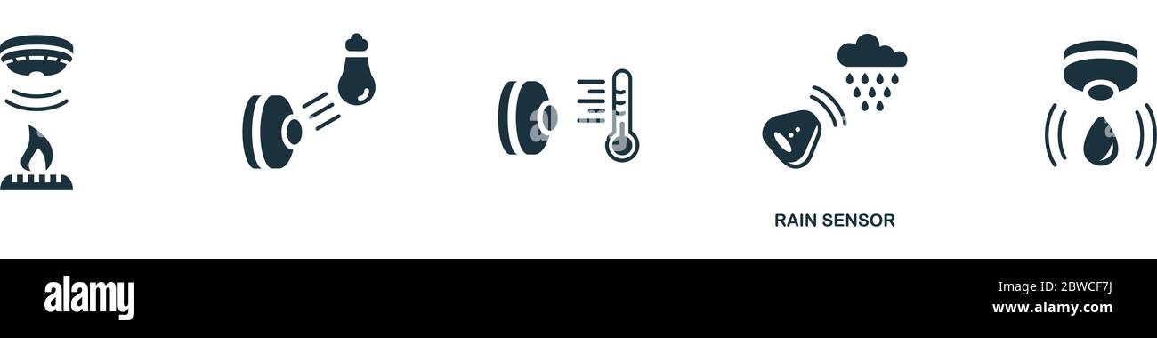 Rain Sensor icon. Simple element from sensors icons collection ... Rain Sensor icon. Simple element from sensors icons collection ...