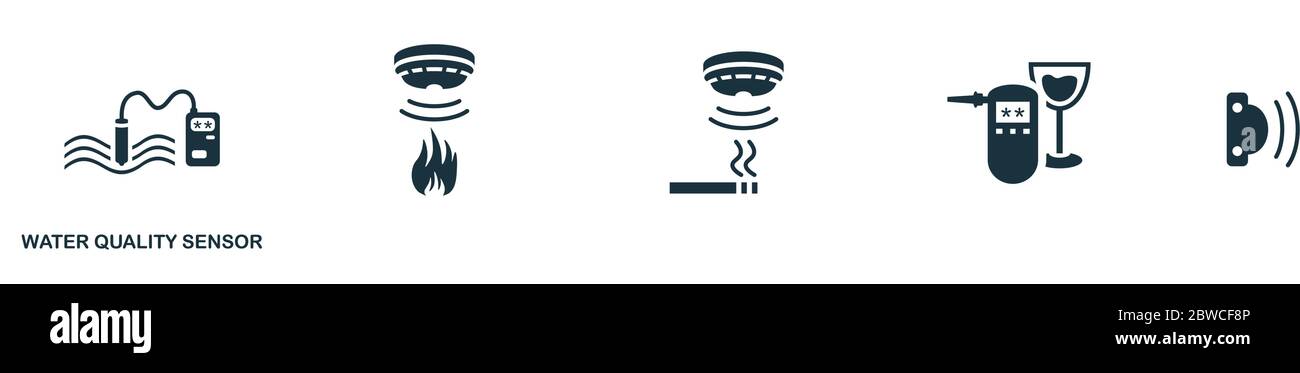 Water Quality Sensor icon. Simple element from sensors icons collection. Creative Water Quality ...
