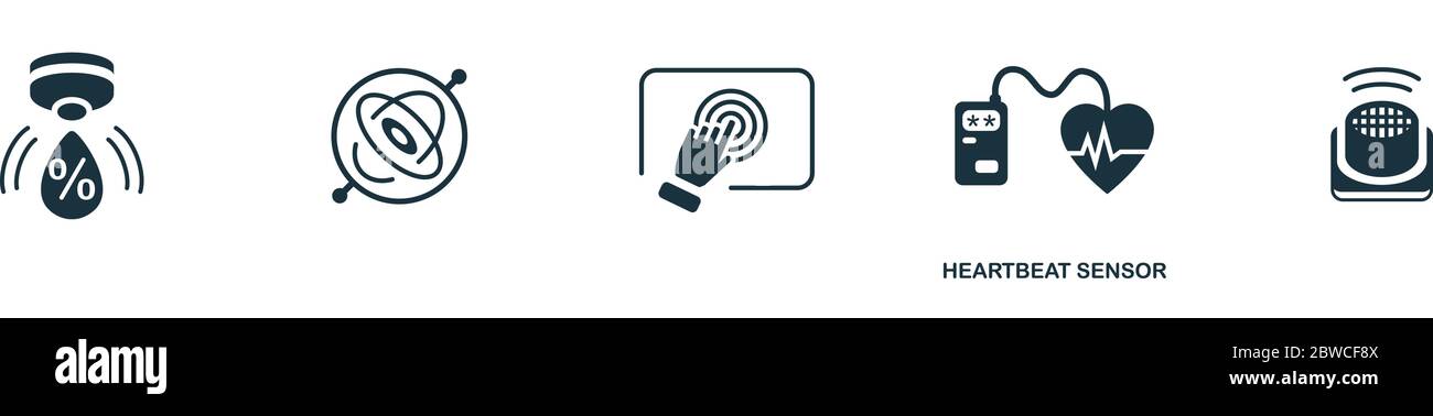 Heartbeat Sensor icon. Simple element from sensors icons collection ...