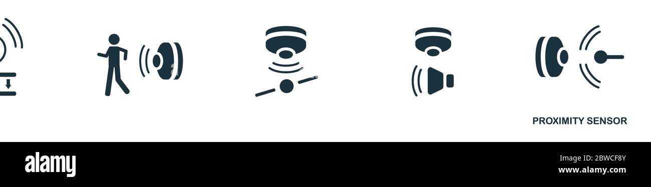 Proximity Sensor icon. Simple element from sensors icons collection ...