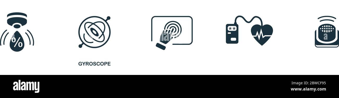 Gyroscope icon. Simple element from sensors icons collection. Creative ...