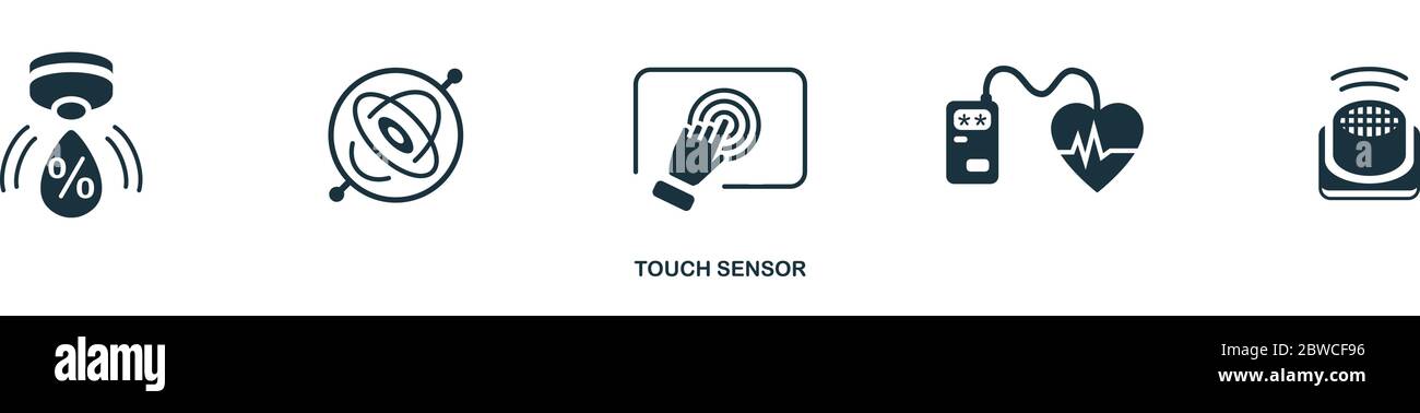 Touch Sensor icon. Simple element from sensors icons collection ...