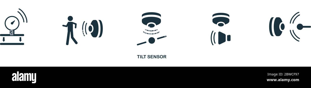 Tilt Sensor icon. Simple element from sensors icons collection. Creative Tilt Sensor icon ui, ux ...