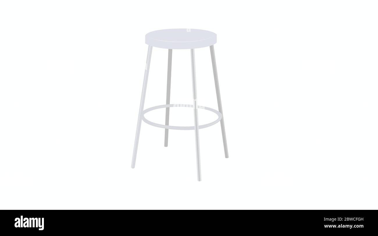 Stainless stool Stock Vector Images - Alamy