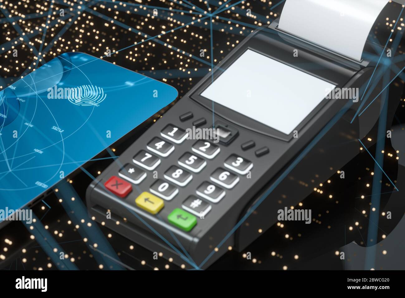 POS machine and mobile phone with fingerprint identification, 3d ...
