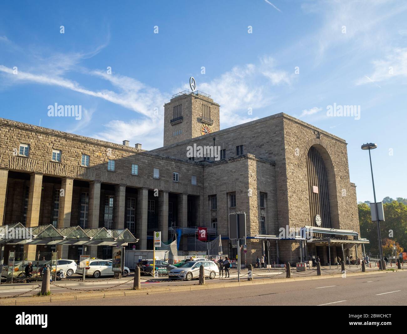 Stuttgart Train Station Stock Photo - Alamy
