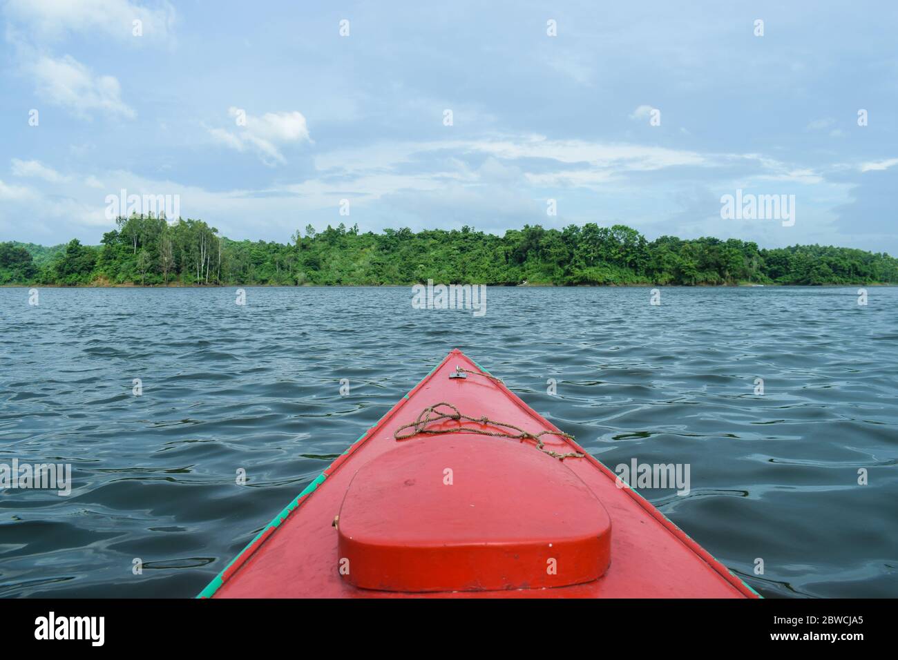 The photo was taken in mid summer at the Mahamaya lake in the ...