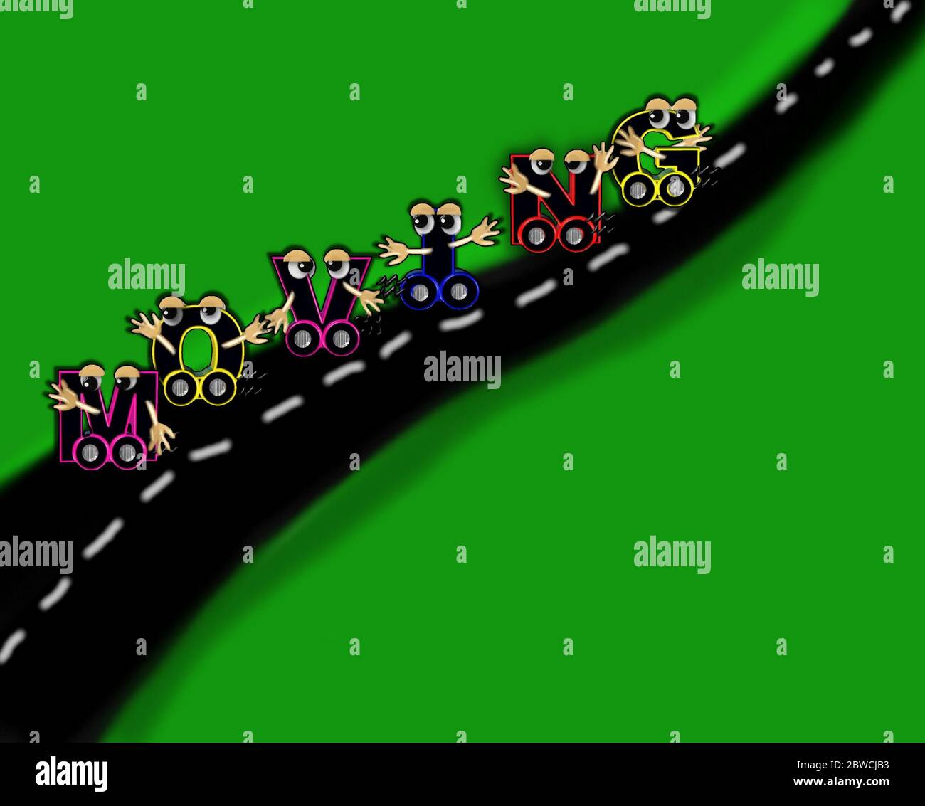 Alphabet moving hi-res stock photography and images - Alamy