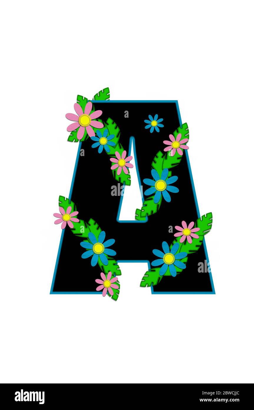 Alphabet Aloha Letter Stock Photo - Alamy