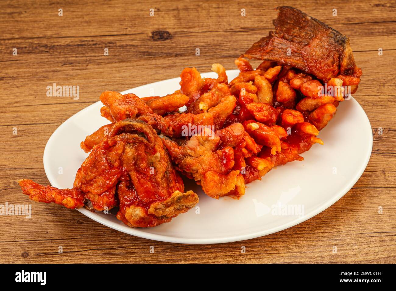 Chinese cuisine squirrel fish with sweet sauce Stock Photo - Alamy