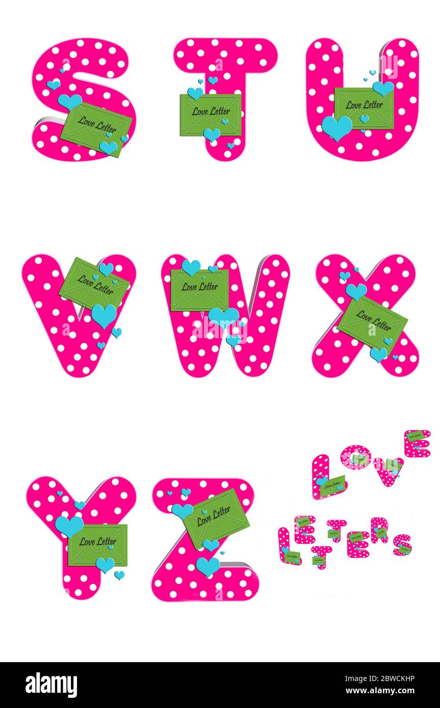 Alpha Love Letter Stock Photo - Alamy
