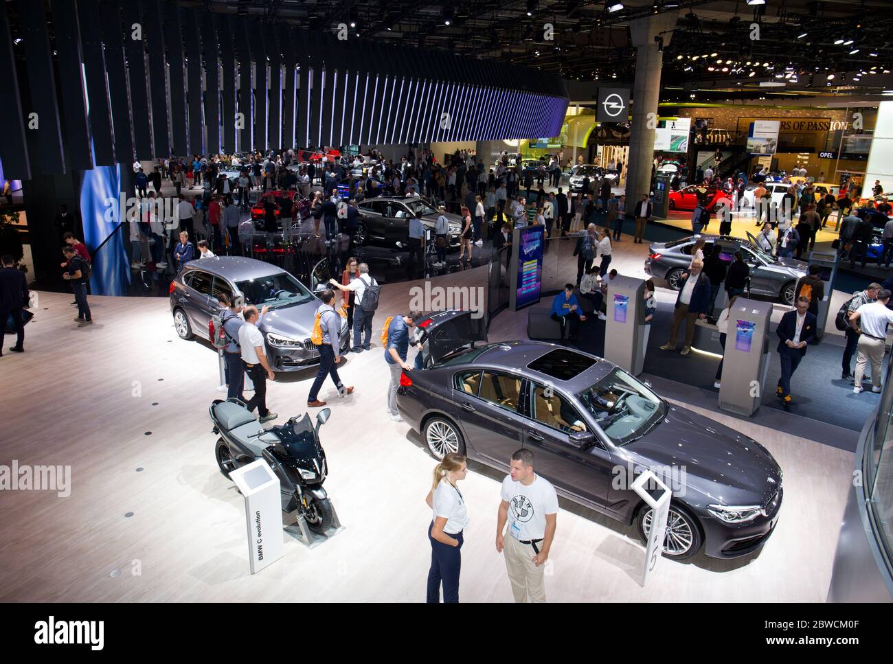 impressions of the international automobile fair in frankfurt am main ...