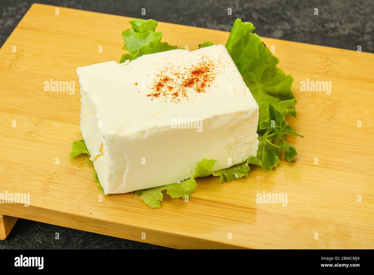 Greek traditional soft feta dairy cheese Stock Photo - Alamy