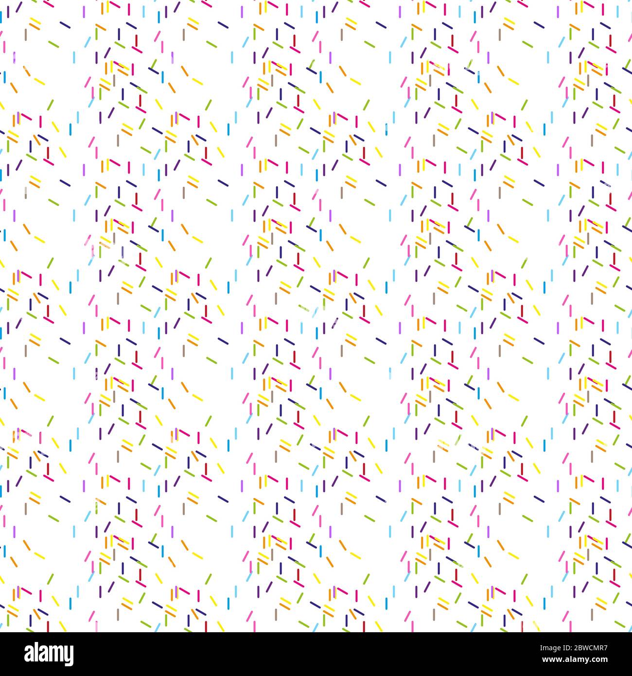 Abstract White Background With Zigzags Vector Seamless Pattern With