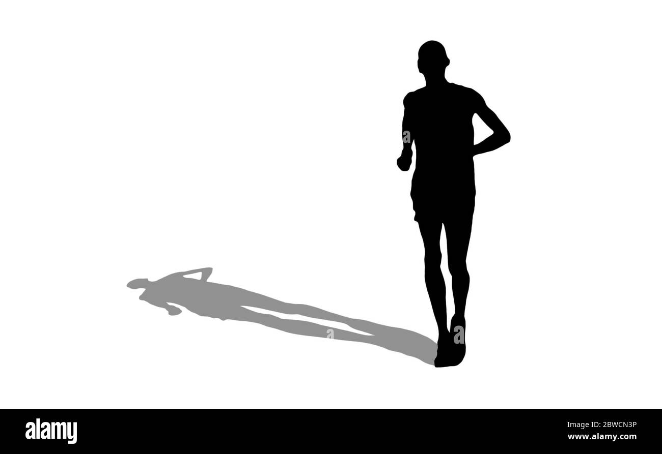 Marathon runner Cut Out Stock Images & Pictures - Alamy