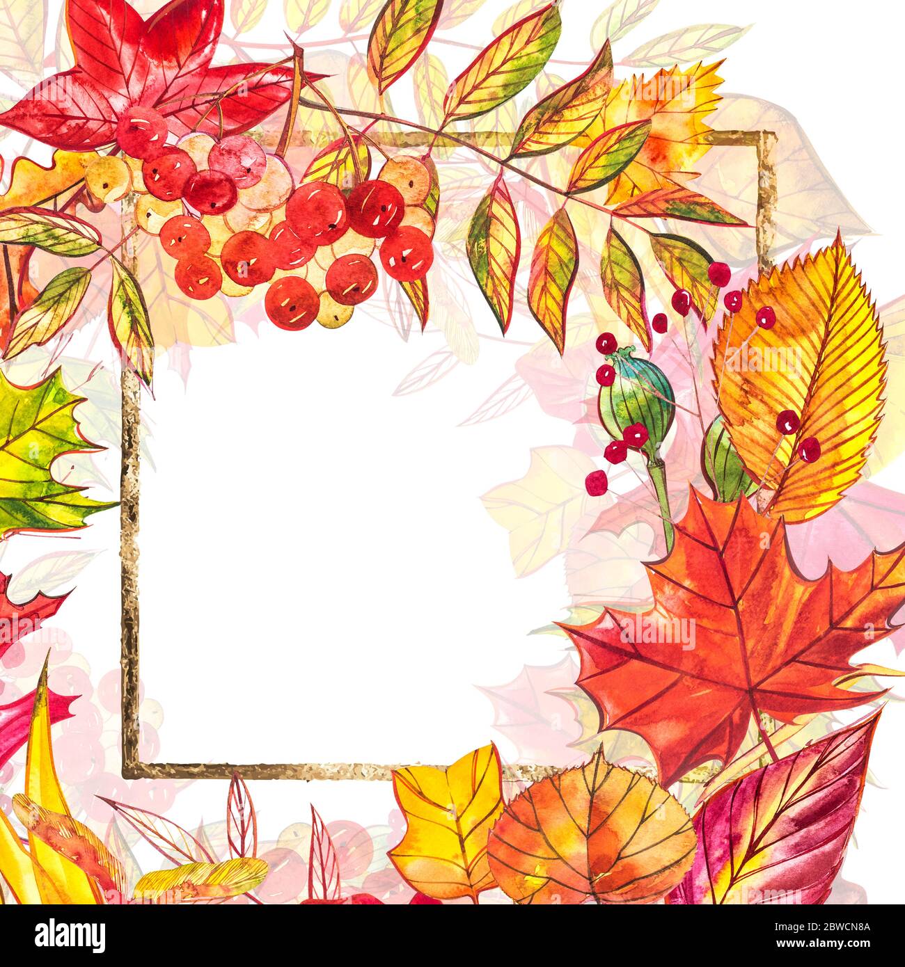 Autumn template background. Seasonal illustrations.web banner template ...