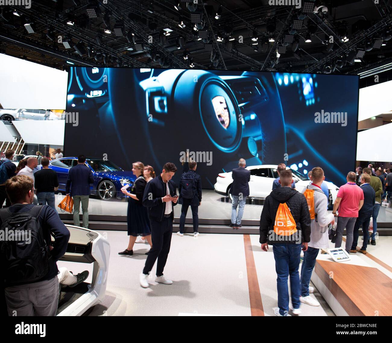 impressions of the international automobile fair in frankfurt am main ...