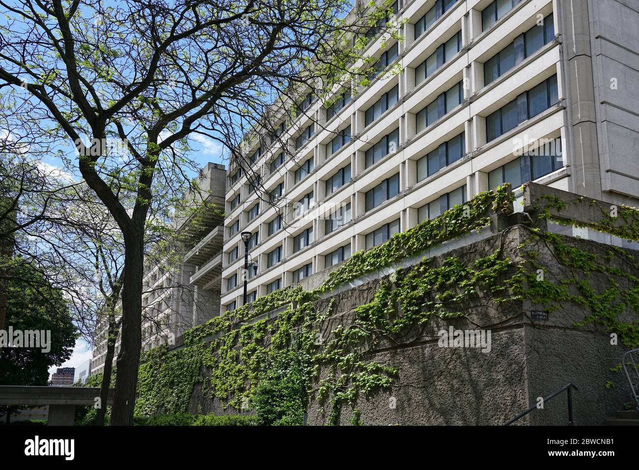 TORONTO - MAY 31, 2020: York University's suburban features modern ...